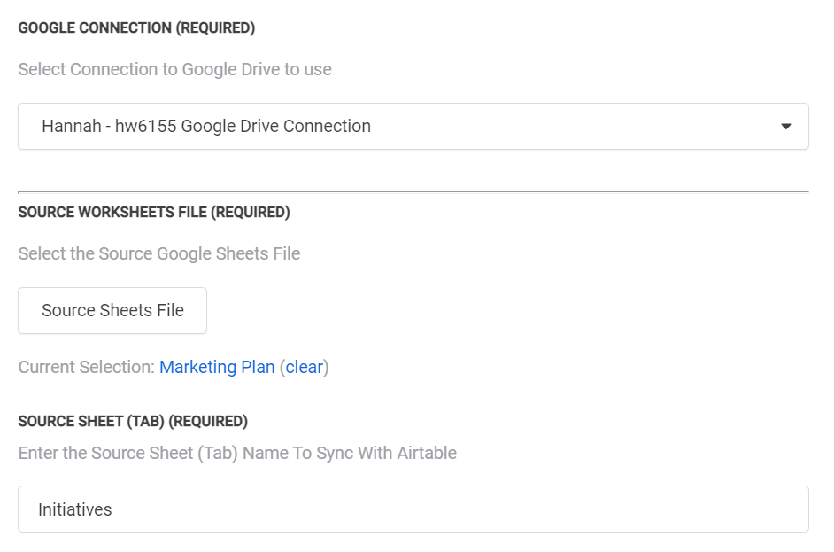 Sync Airtable and Google Sheets using On2Air | On2Air Backups