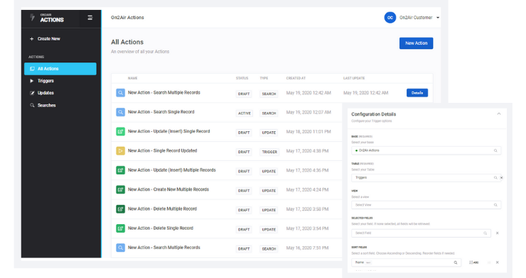 Build A Dashboard Using Airtable Data With On2air Forms 49 Off