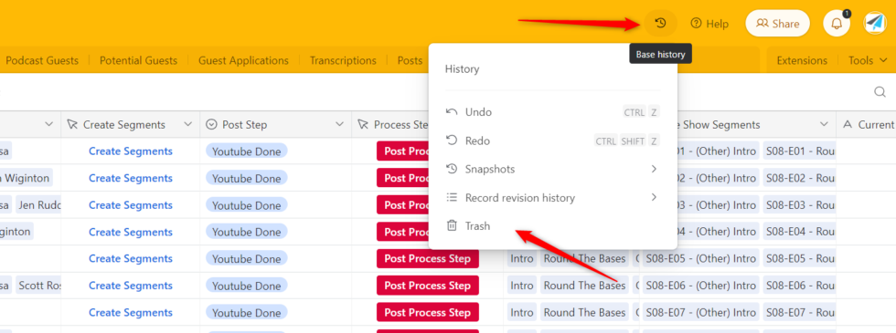 A 7-Step Guide to Restoring Deleted Airtable Data | On2Air Backups
