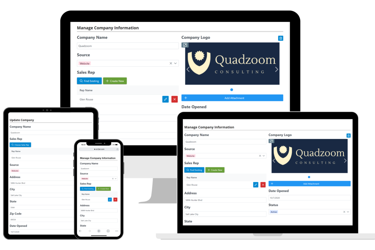 Powerful Airtable Forms and Dashboards | On2Air Forms
