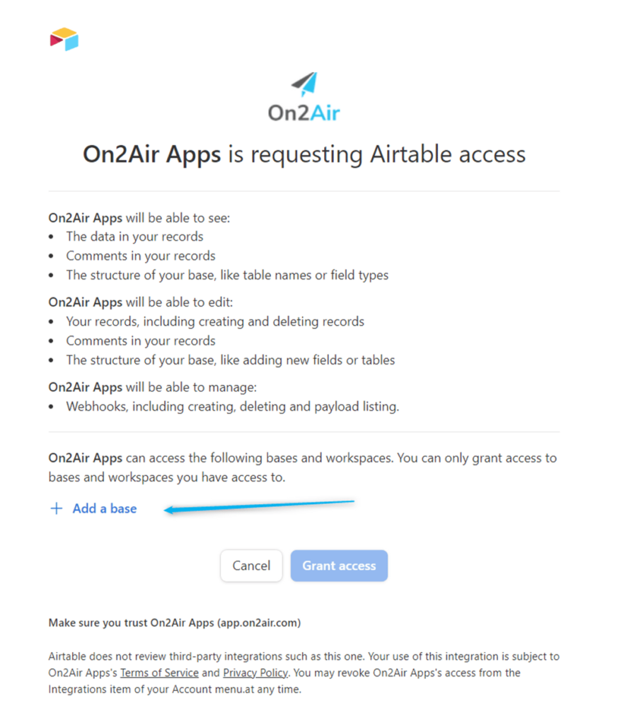 Prevent Airtable Data Loss with Automated Backups | On2Air Backups