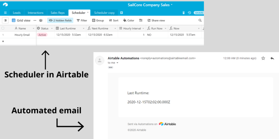Set Your Airtable Automations on a Recurring Schedule | On2Air Backups